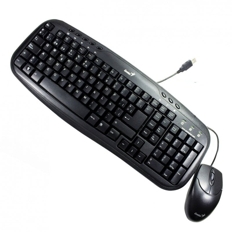 TEC+MOUSE GENIUS KM-200 SMART USB BLACK (31330003401) – Sistecorp