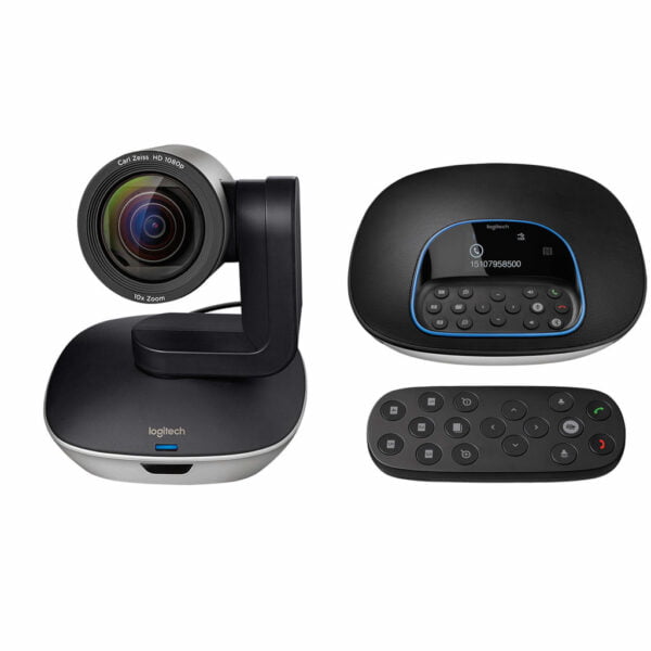 EQUIPO DE VIDEOCONFERENCIA GROUP BUNDLE C/ MICROFONO LOGITECH – Sistecorp