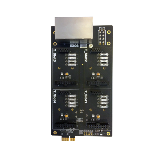 PLACA DE EXPANSION PARA 4 MODULOS Y 8 PUERTOS PARA S100 Y S300 MARCA ...