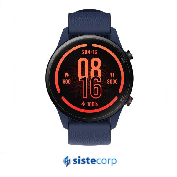 SMARTWATCH XIAOMI MI WATCH NAVY BLUE (6934177723469) – Sistecorp