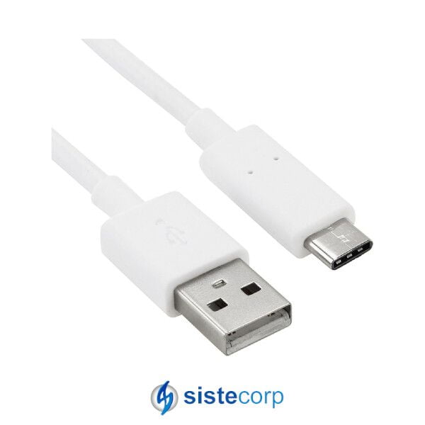 CABLE USB 2.0 A USB TIPO C – MAM – 1MTS – INT.CO (CP01-20-007) – Sistecorp