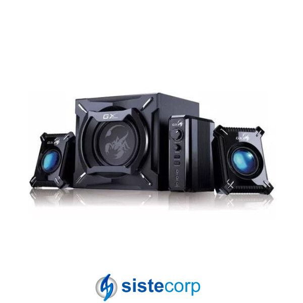 PARLANTE GX 2000 GAMING GENIUS 2.1+1 45W RMS (SW-G2.1-2000) – Sistecorp