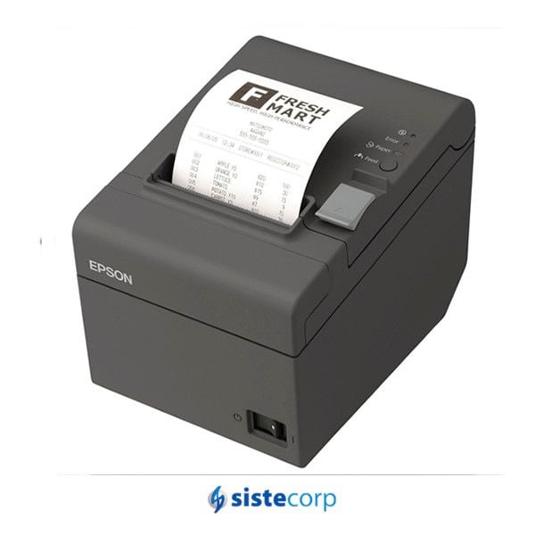 IMPRESORA TERMICA EPSON TMT20III-002 USB + ETHERNET TERMICA C/AUTOC ...