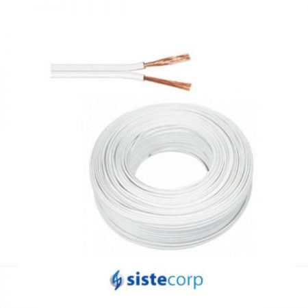 CABLE BIP BLANCO 2 X 0.50MM 100MTS – Sistecorp