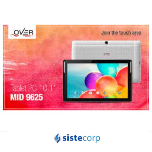 TABLET OVERTECH MID-9625 8GB 10.1” – Sistecorp